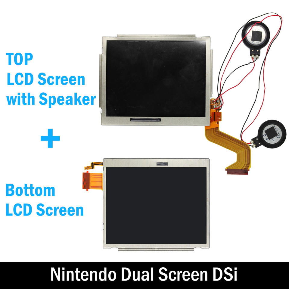 OEM LCD Display Touch Screen Digitizer For Nintendo Dual Screen DSi ...