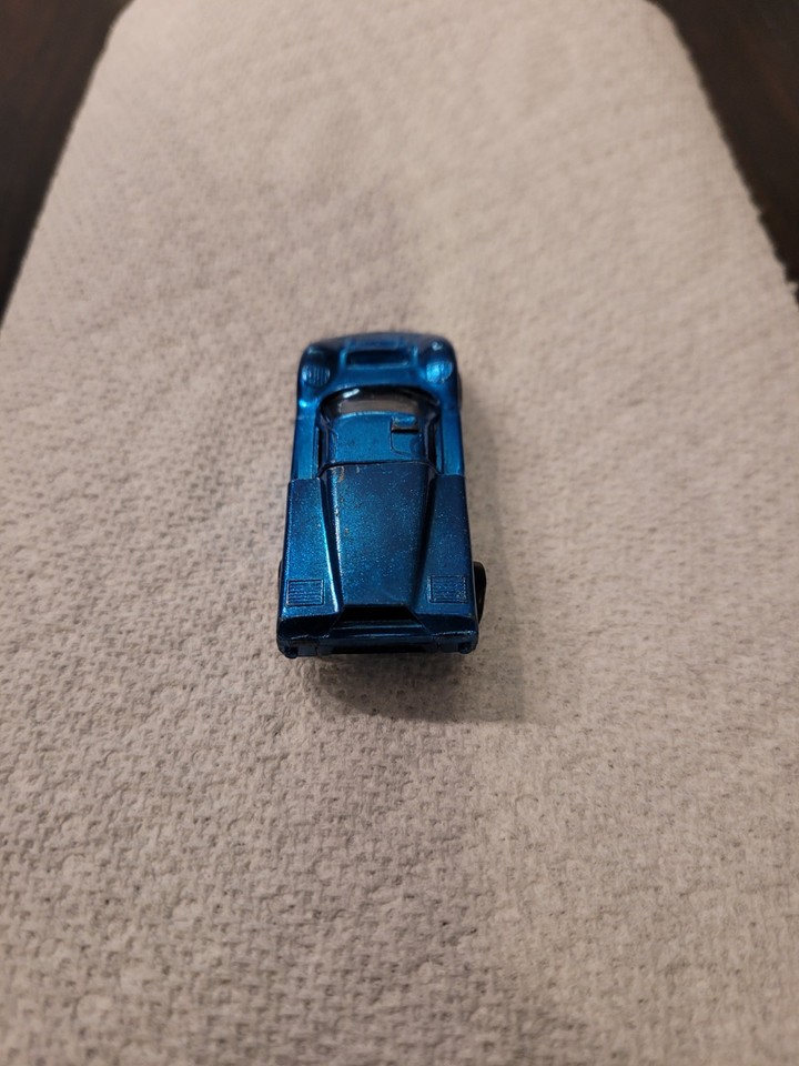 VINTAGE HOT WHEELS REDLINES,FORD J CAR,1968,METALLIC BLUE,DARK INT | eBay