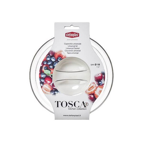 Stefanplast Tosca, Couverture Transparent CM 19 pour Aliments Qualité ...