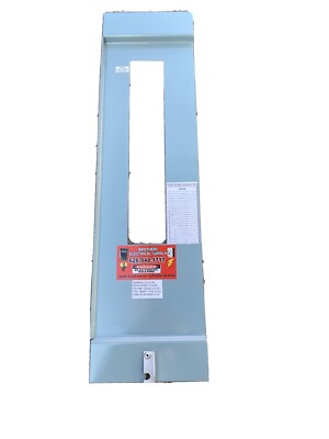 GE DEAD FRONT COVER 125A 120/240V 1 PH 12 SPC TYPE THQC LONG 23 3/4 ...