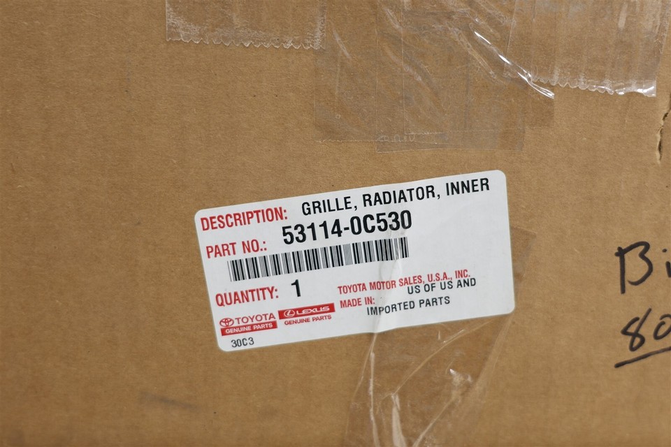 NEW OEM Radiator Grille Assembly 531140C530 for Sequoia TRD Pro 3.4L ...