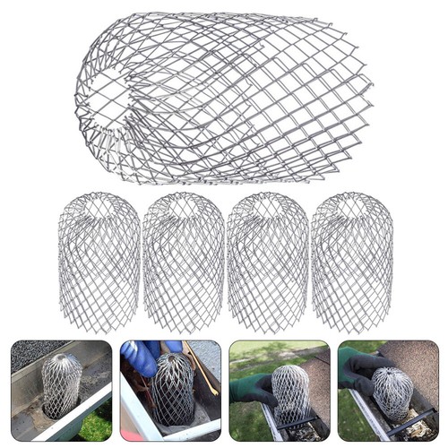 5pcs Draining Balcony Gutter Filter Downspout Screen Roof Strainers ...