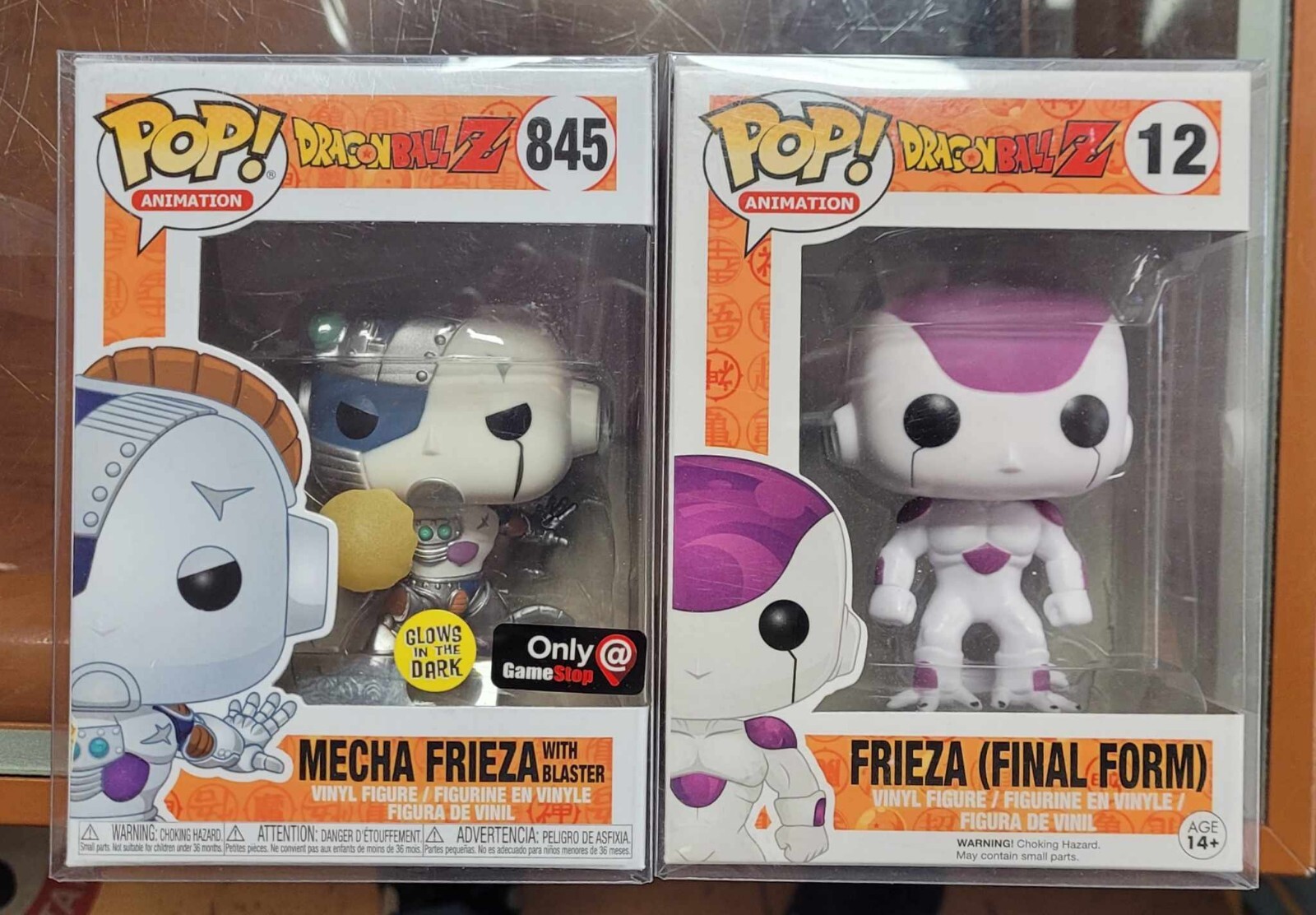 Funko Pop DBZ Mecha Frieza w/Blaster GITD 845 & Final Form 12 w ...