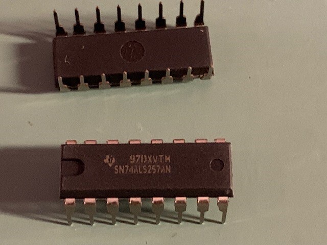 LOT OF (100) NEW TI SN74ALS257AN Multiplexer 4 x 2:1 16-PDIP | eBay