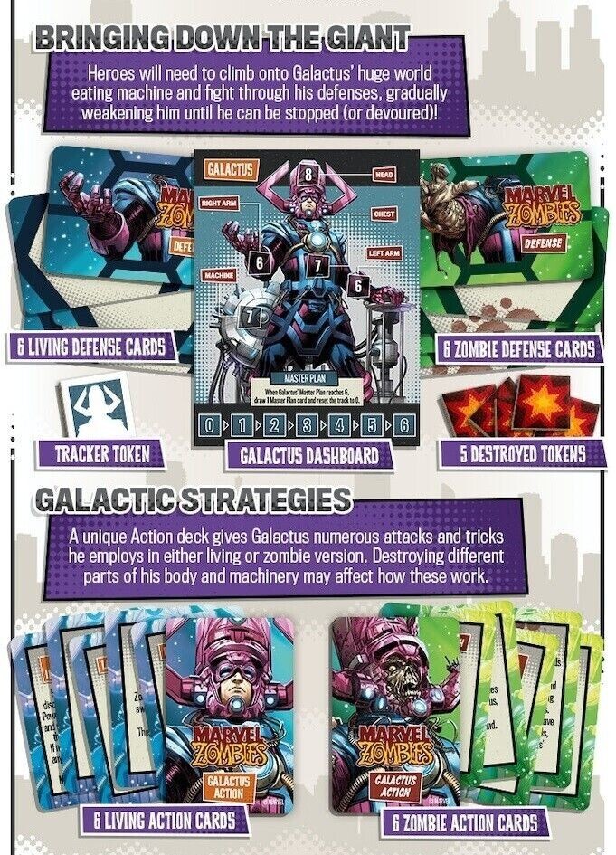 Marvel Zombies GALACTUS THE DEVOURER Zombicide Kickstarter Exclusive ...
