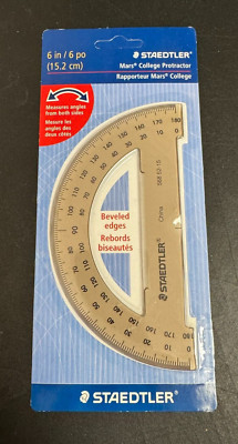 Staedtler Protractor - 6 inch | eBay