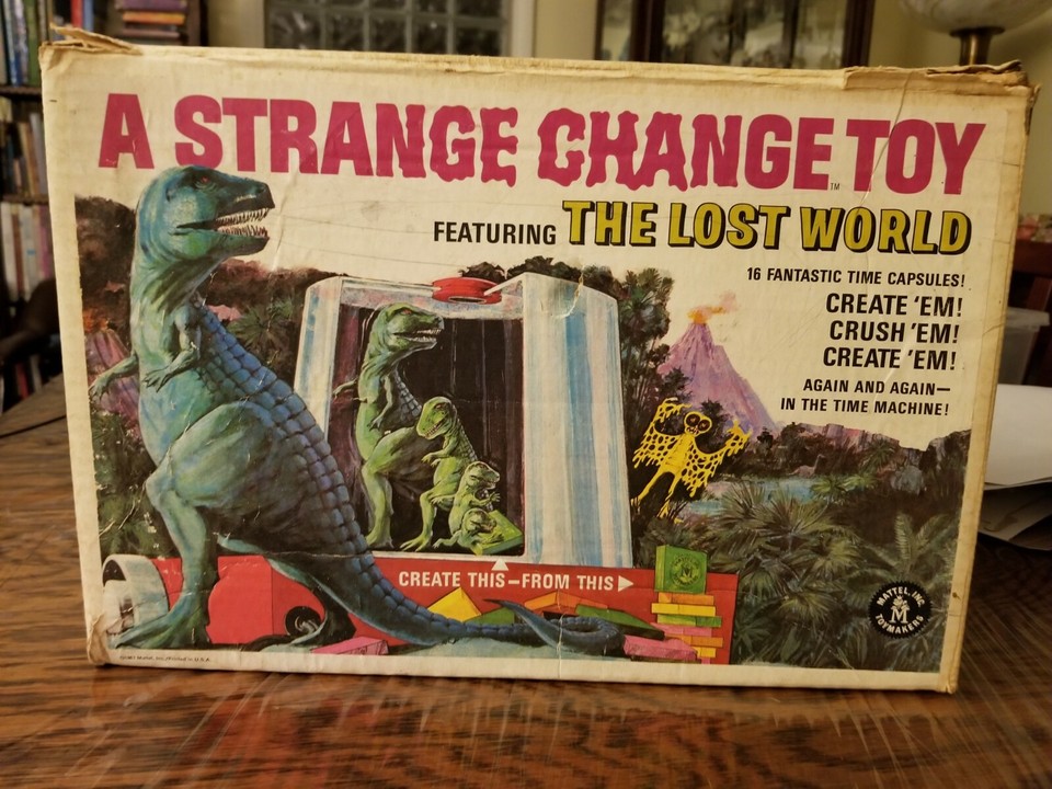 VINTAGE 1967 MATTEL A STRANGE CHANGE FEATURING THE LOST WORLD TIME ...