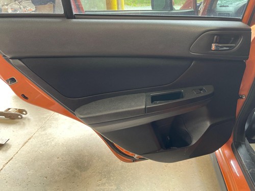 13 SUBARU XV CROSSTREK Rear Door Trim Panel Left | eBay