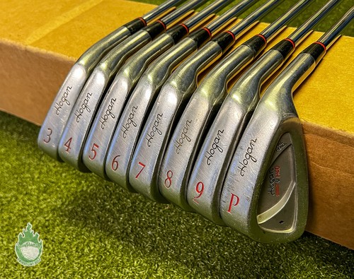 Used RH Ben Hogan H40 Iron Set 3-P Hogan Apex Regular Flex Steel Golf ...