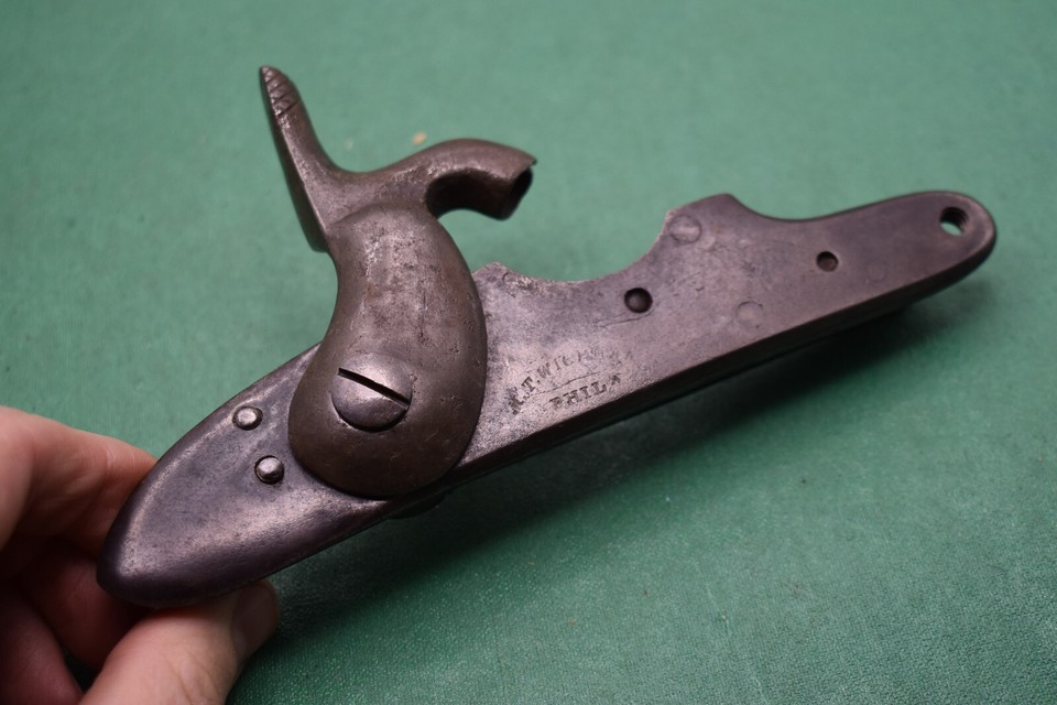 Wickham leman converted Percussion Musket Lock assembly well worn | eBay