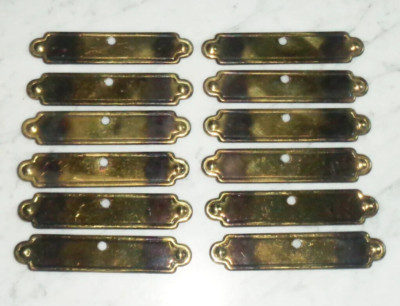 Drawer Pulls - Brass Back Plates