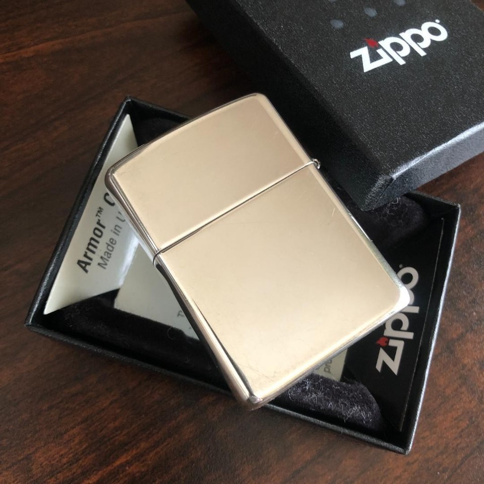 ZIPPO STERLING SILVER Armor Tuning 2022 | eBay UK