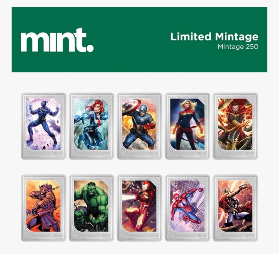 2023 Agoro Original MARVEL Trading Coin HAWKEYE #135 Limited Mintage 1oz Silver | eBay