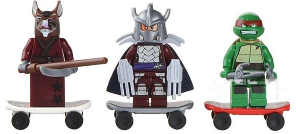 TMNT Teenage Mutant Ninja Turtles Brick Minifigures Full Set | eBay