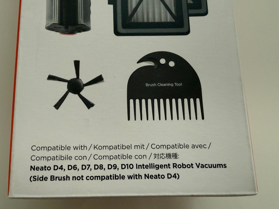 Neato D4 D6 D7 D8 D9 D10 Filter, side brush and cleaning tool | eBay