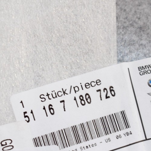 NEW BMW X6 E71 FRONT RIGHT MIRROR FRAME 51167180726 7180726 ORIGINAL | eBay