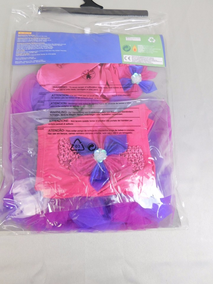 Pumpkin Junction Pink Fairy Tutu Toddler Halloween Costume 1-2 Years ...