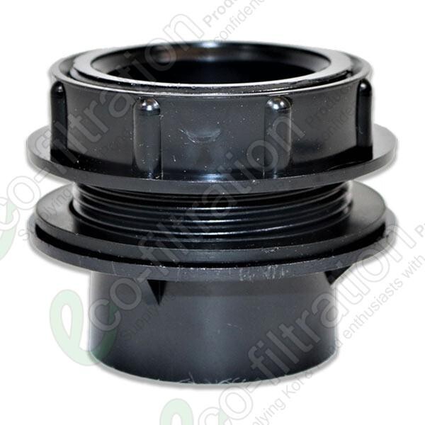40MM THREADED TANK CONNECTOR KOI FISH POND PUMP FILTER PIPE FITTING ...