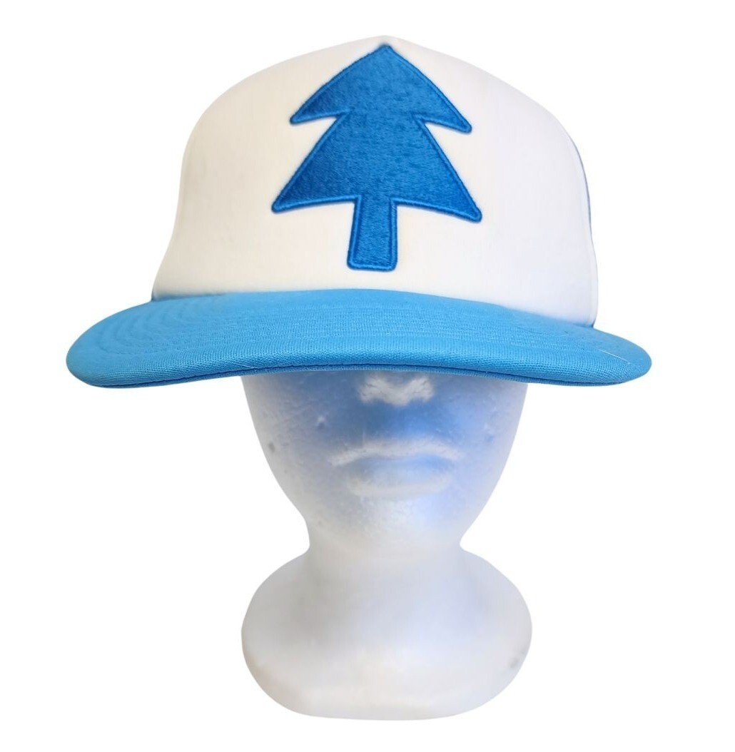 Dipper Pines Gravity Falls Trucker Hat With Blue Tree… - Gem
