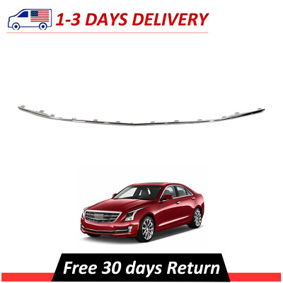 Chrome Front Bumper Trim Molding Fits 2015-2019 Cadillac ATS 22879656 ...