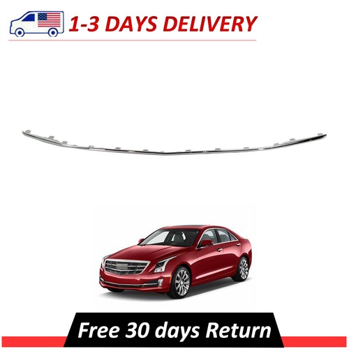 Chrome Front Bumper Trim Molding Fits 2015-2019 Cadillac ATS 22879656 ...
