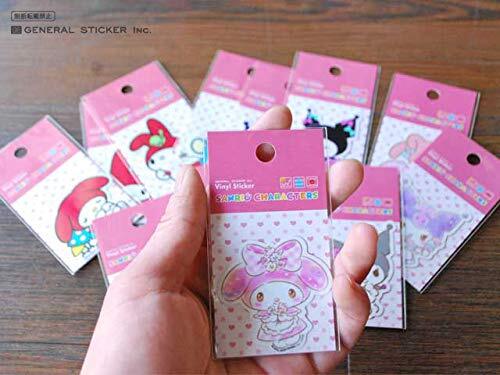 General Stickers Kuromi Sticker, Black Lace, Sanrio, Water-Resistant ...