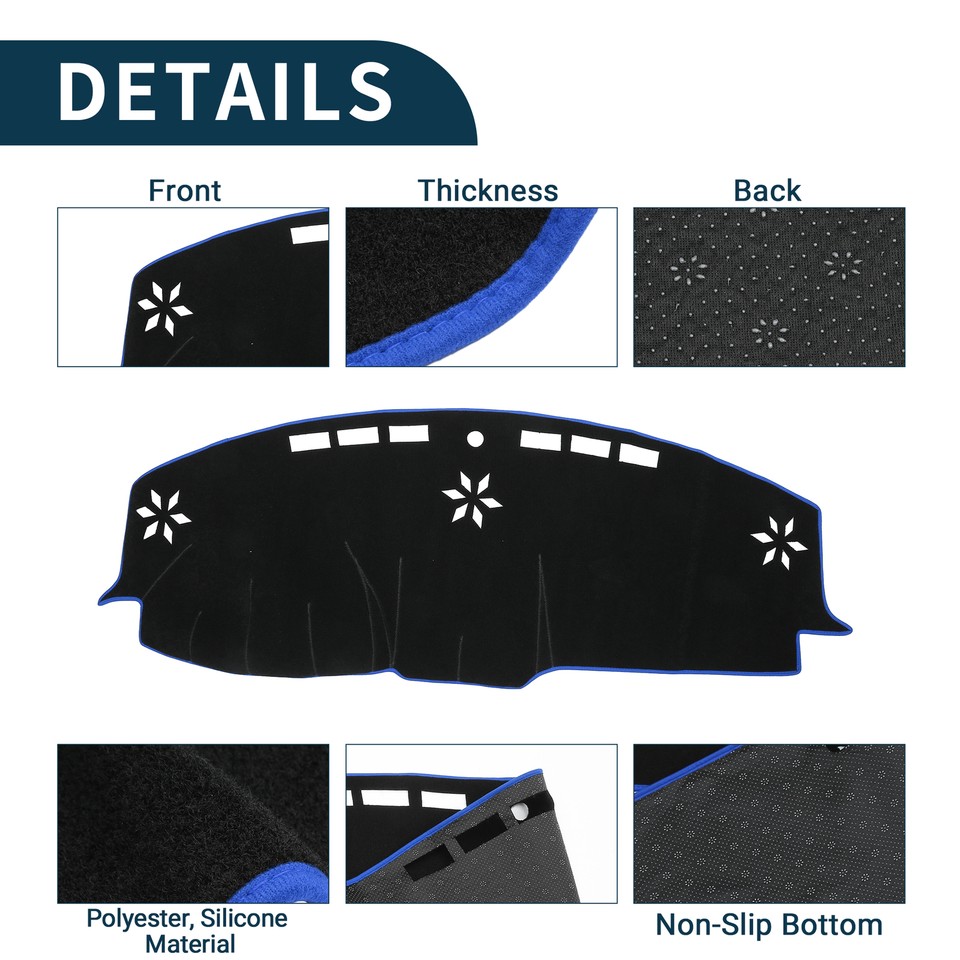 Dashboard Dash Cover Mat Pad for Chrysler 300C 2004-2010 Protector ...