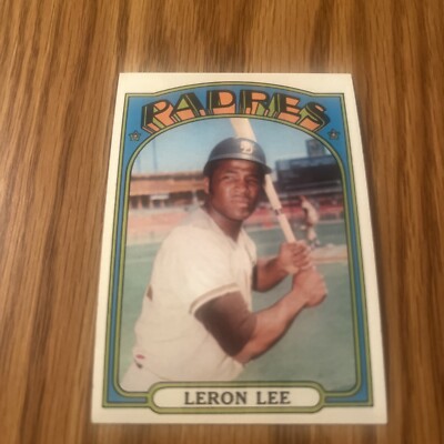 1972 Topps LeRon Lee San Francisco Giants 238 Free Shipping | eBay