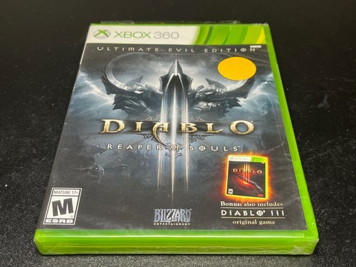 Diablo III 3 Reaper of Souls -- Ultimate Evil Edition XBOX 360 Sealed w ...