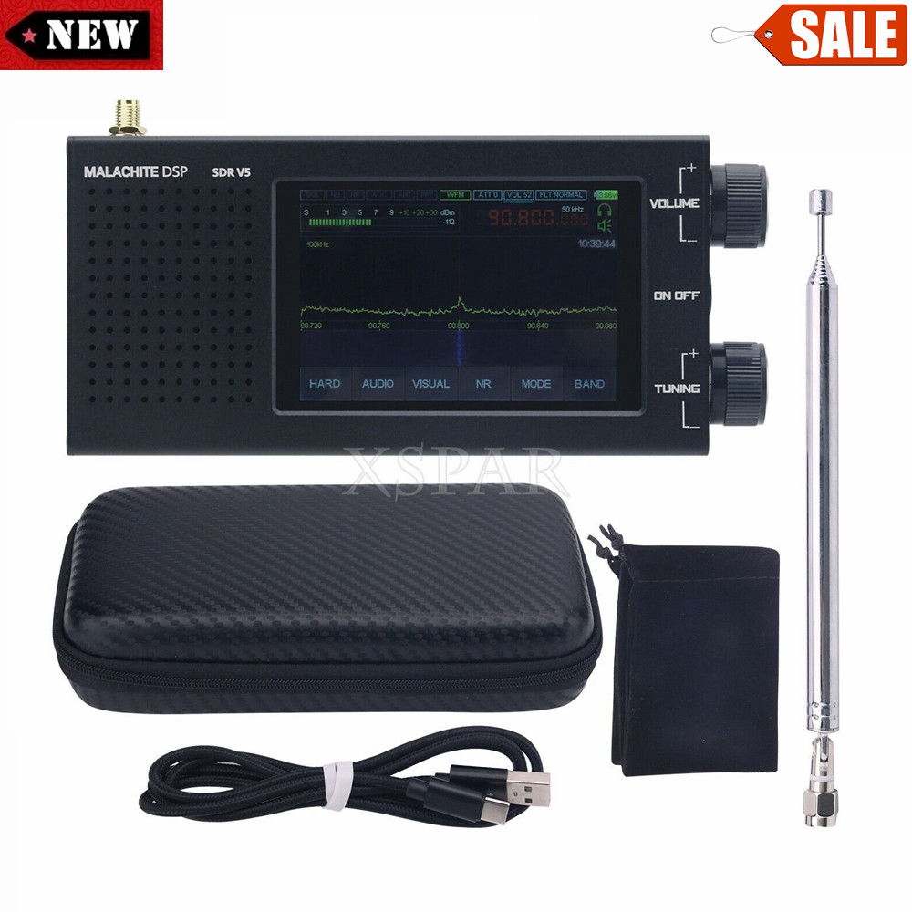 Malachite DSP SDR Radio Receiver V5 CNC with | Grelly USA