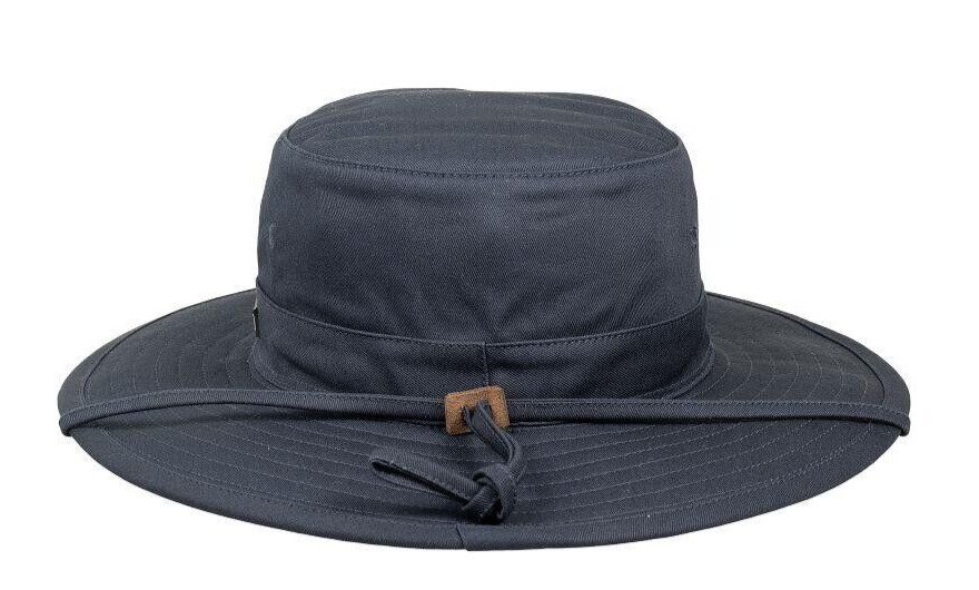 New Stetson Men Blue Boonie Hat L or XL Wide Brim Sun Shady Beach Golf ...