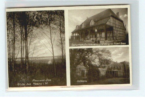40318461 Massow Gastwirtschaft und Warenhandlung Schloss Masower-See ...