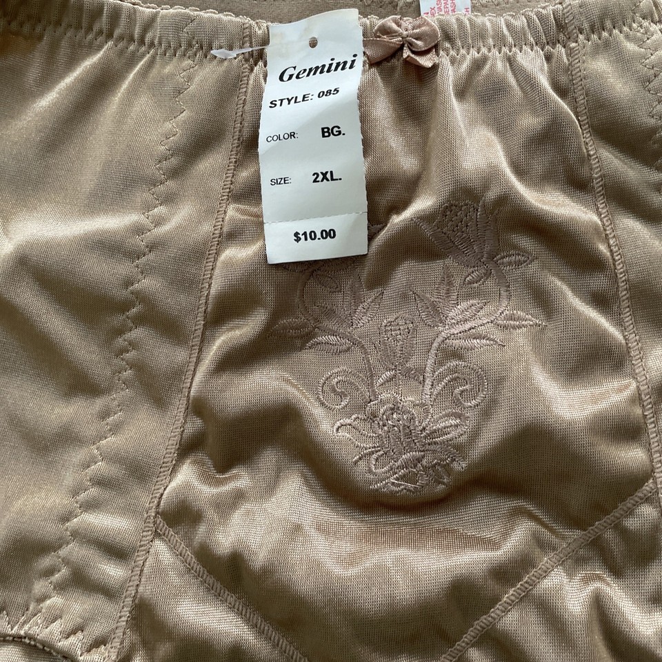 Vintage Beige Gemini Slimming Panty Tummy Control Panty Size 2XL NOS | eBay