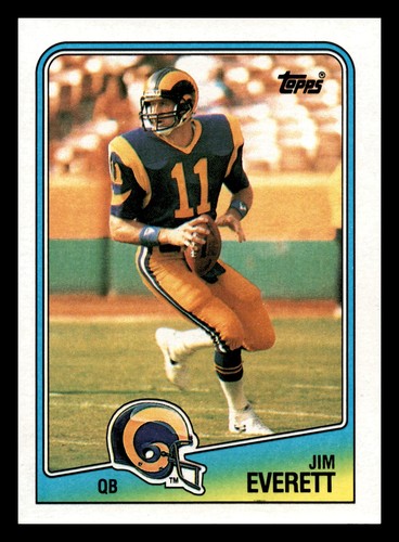 Jim Everett 1988 Topps #288 Los Angeles Rams NM-MINT | eBay