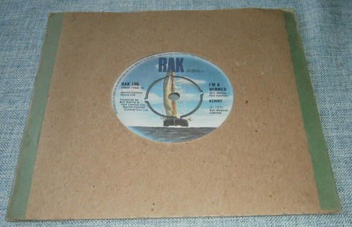 KENNY - FANCY PANTS / I'M A WINNER - 1975 - RAK 196 RAK RECORDS 7 ...