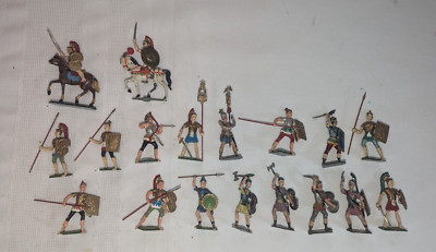 Antique Heyde or Similar Lead Roman Empire Military Toy Figures Lot ...