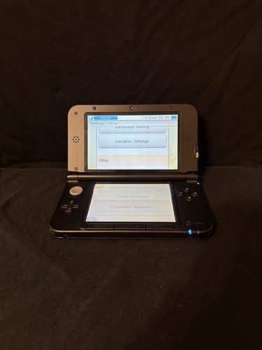 Nintendo3DS XL: 4GB Handheld Gaming System - Black | eBay