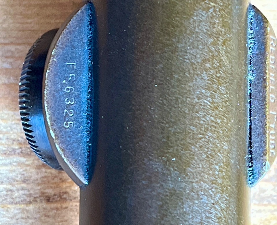 USMC Original Redfield Accu-Range 3x9 "Green" Scope - M40 | eBay