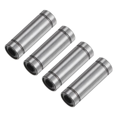 4pcs LM6UU Linear Ball Bearing 6mm Bore Dia,12mm OD,35mm Length CNC ...
