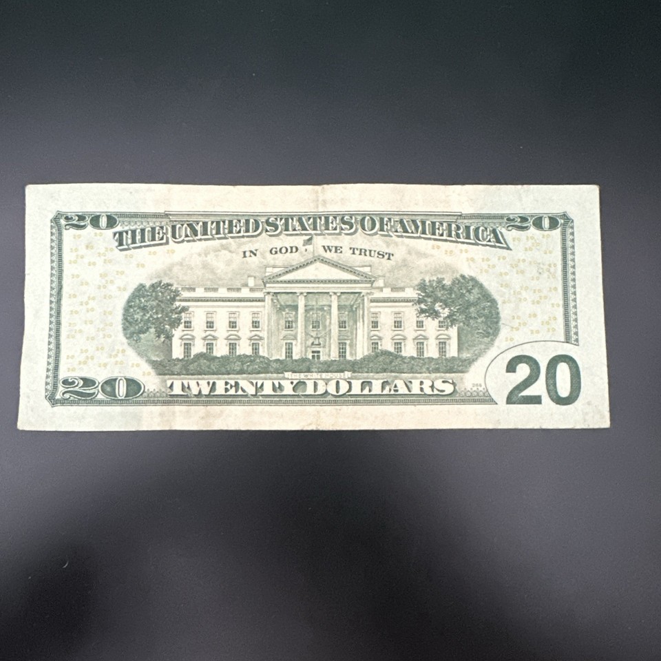 Very Cool 2017 $20 Bank Note Fancy Serial Number | eBay