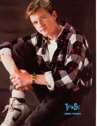 Chris Young pinup Joanna Kerns Corey Haim Meredith Salenger Keith ...