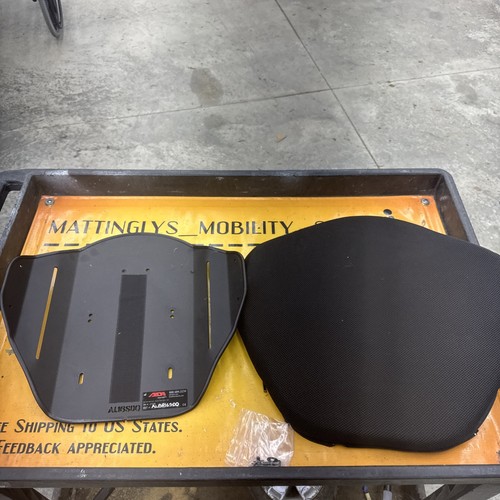 🥇Stealth AL16SDQ ADI Back Rest Cushion & Plate Wheelchair Backrest Deep ...