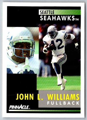 1991 Pinnacle John L. Williams #78 Football Card | eBay
