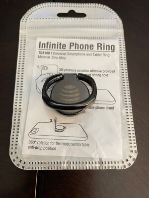AT&T INFINITE PHONE RING HOLDER ZINC ALLOY - UNIVERSAL SMARTPHONE ...