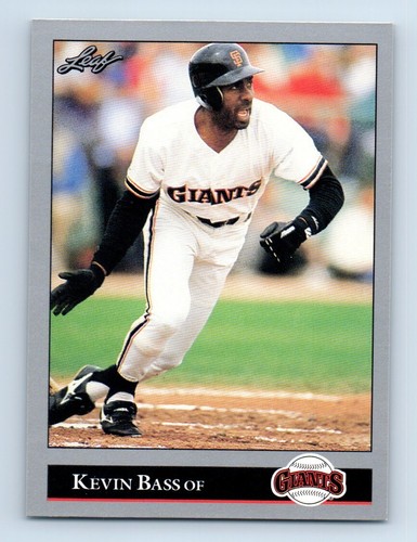 1992 Leaf Kevin Bass San Francisco Giants #76 | eBay