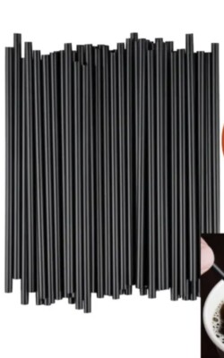 Plastic Sip Stirrers 5 Inch 1000/box, Black | eBay