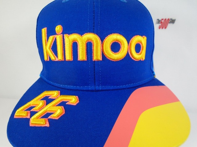 2019 Fernando Alonso Kimoa McLaren Indianapolis 500 Hat Cap Indy Car ...