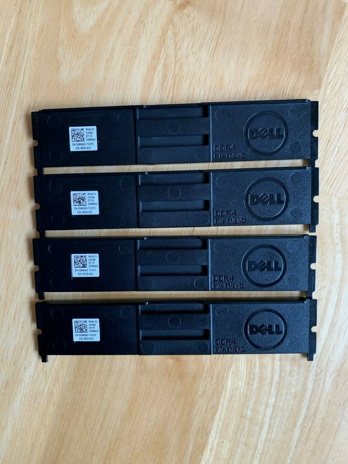 Lot of 4 Dell PowerEdge Server DDR4 Memory RAM Blank Filler 5M8WD ...