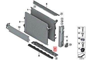 Genuine BMW F20 F21 F22 F23 F30 F31 F32 F33 F34 F35 Covering Lower ...