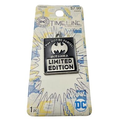 DC Comics I may Not Be Perfect But I am A Limited Edition Jewelry Charm ...